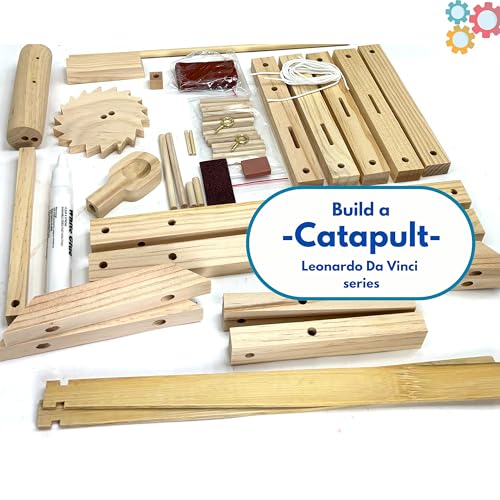 Pathfinders STEM Kits – Leonardo da Vinci Catapult kit | Trebuchet Sci ...